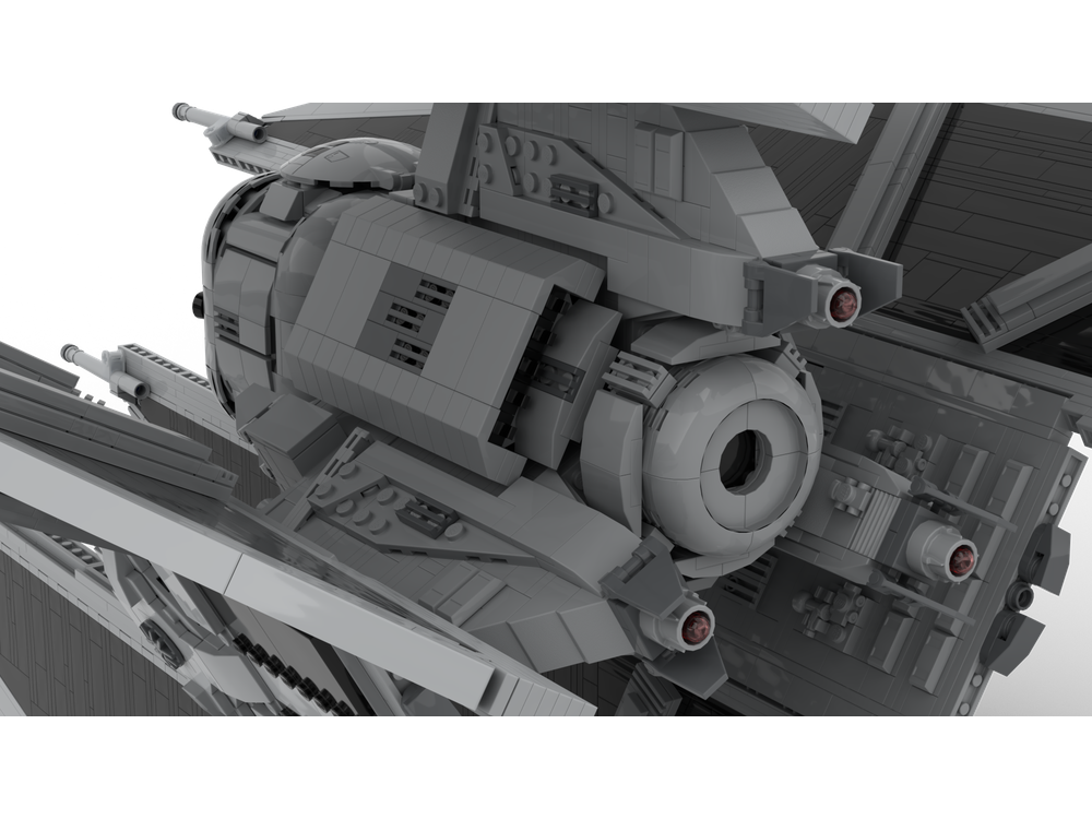 Lego Moc Sw Imperial Tie Defender Advanced Outlander Medium Bundle By