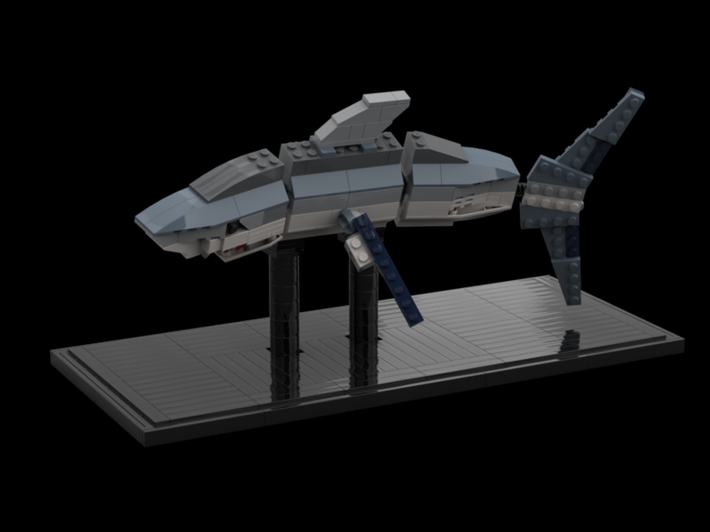 LEGO MOC Shark Stand by TnT-Workshop | Rebrickable - Build with LEGO
