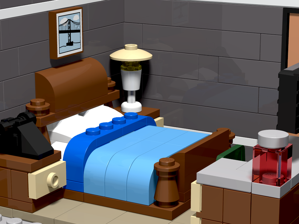 Lego Moc Modular Hotel By Andrepsramos Rebrickable Build With Lego