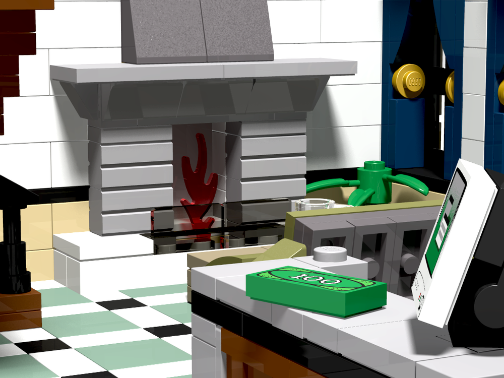 Lego Moc Modular Hotel By Andrepsramos Rebrickable Build With Lego