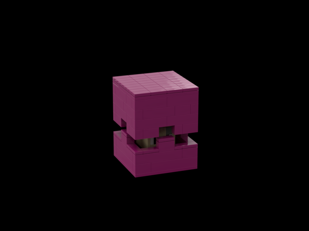 LEGO MOC Large shulker by Dragonfire1 | Rebrickable - Build with LEGO