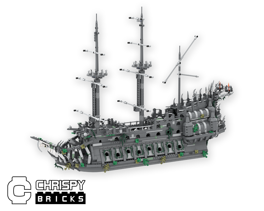 LEGO MOC Flying Dutchman by ChrispyBricks | Rebrickable - Build with LEGO