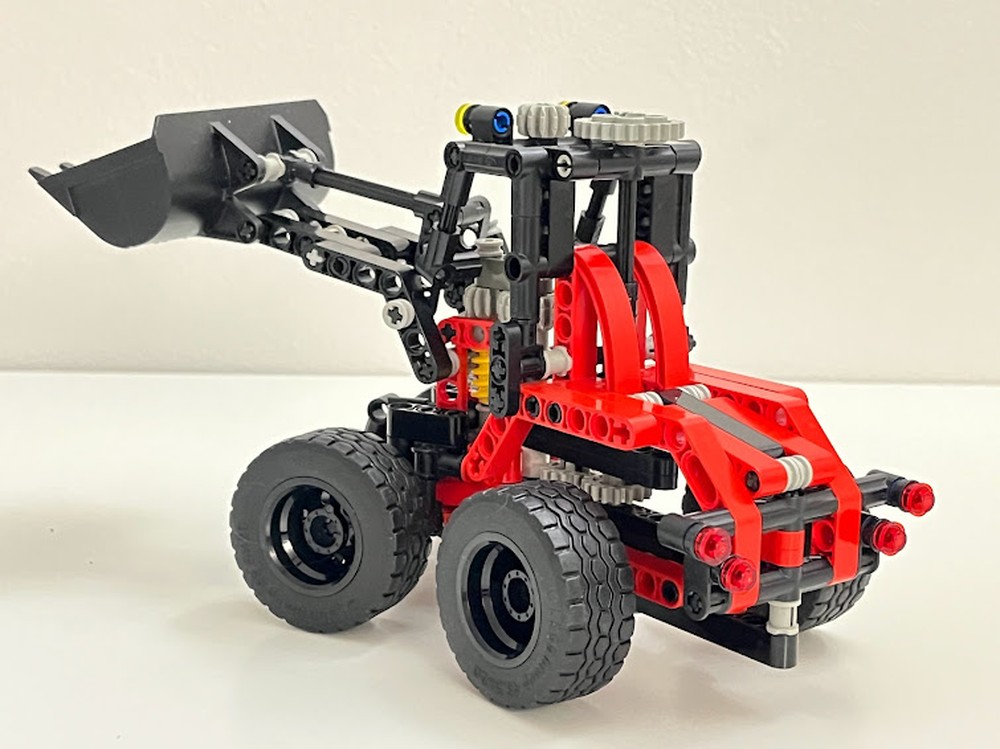 LEGO MOC Front Loader by markersniffen | Rebrickable - Build with LEGO