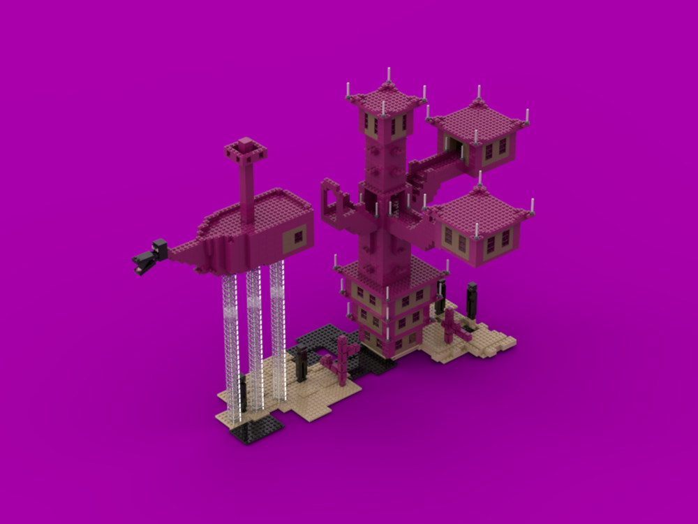 LEGO MOC End city by Dragonfire1 | Rebrickable - Build with LEGO
