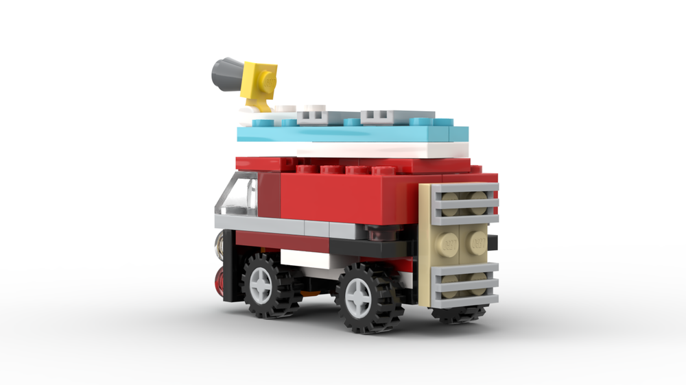 LEGO MOC 10696 Fire truck by Lenarex | Rebrickable - Build with LEGO