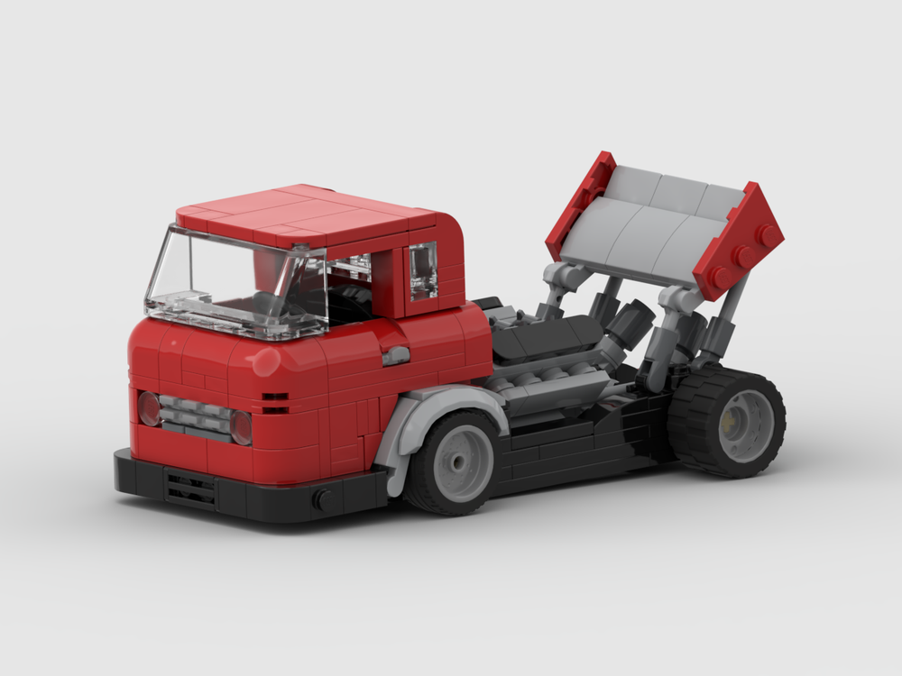 LEGO MOC 1964 International Harvester 1700 COE Custom SEMA Build by ...