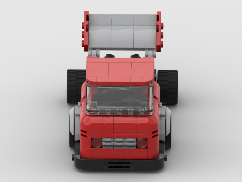 Lego Moc 1964 International Harvester 1700 Coe Custom Sema Build By