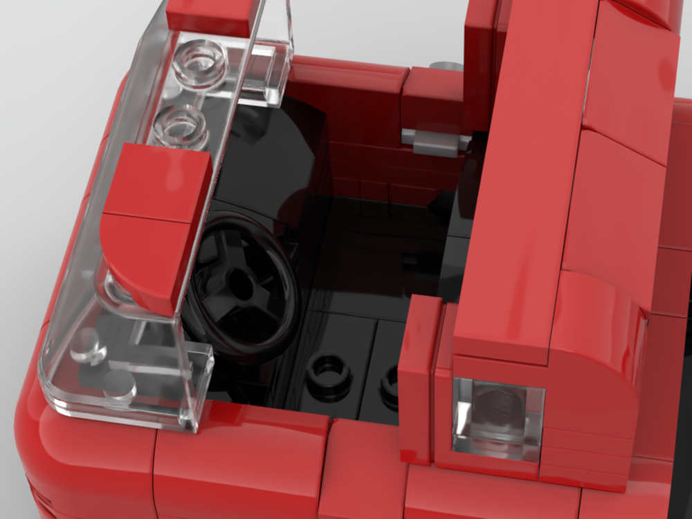 Lego Moc 1964 International Harvester 1700 Coe Custom Sema Build By