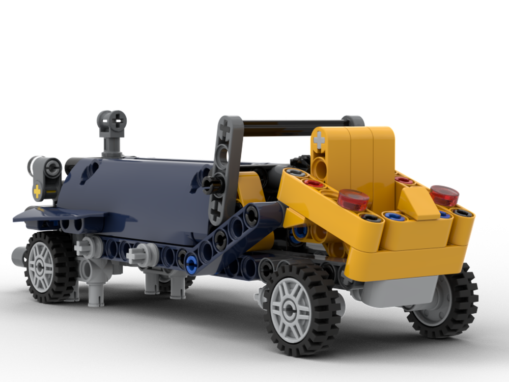 Lego Moc 42147 Vintage Race Car By Hoppepe Rebrickable Build With