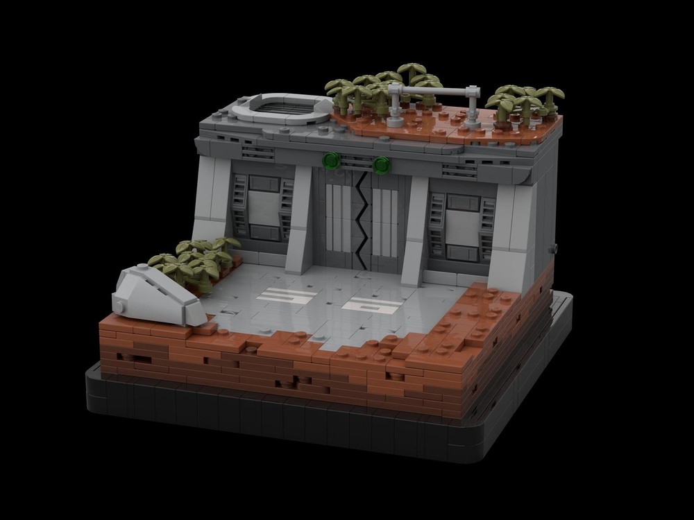 LEGO MOC Geonosis Base by wb_lego_creations | Rebrickable - Build with LEGO