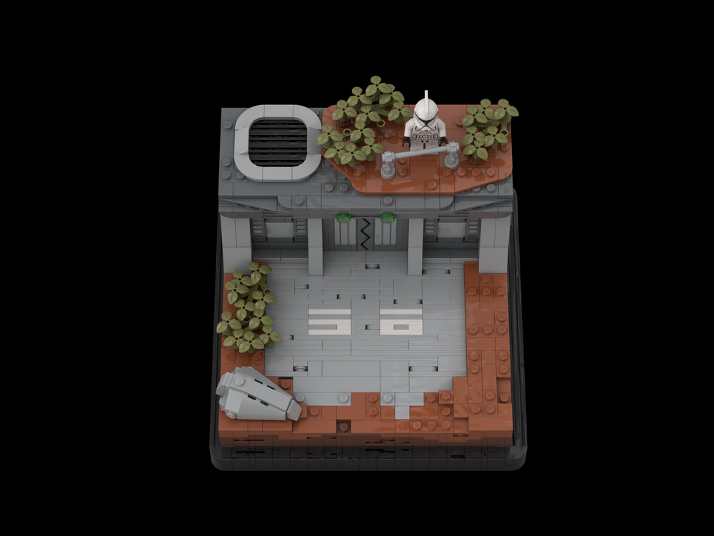 Lego Moc Geonosis Base By Wblegocreations Rebrickable Build With Lego