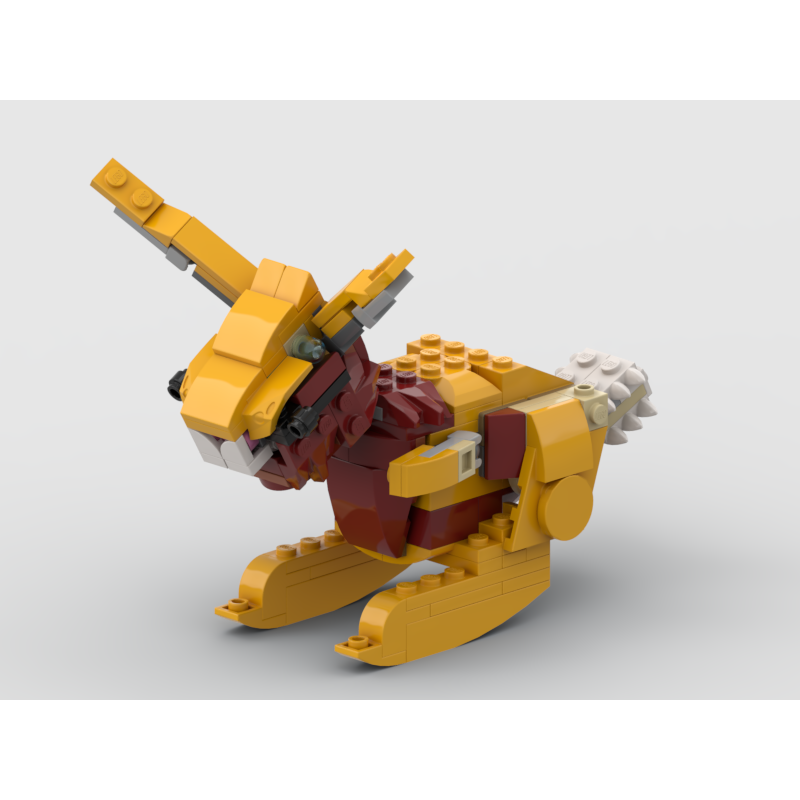 LEGO MOC Yellow Rabbit - 31112 by kjbrick | Rebrickable - Build with LEGO