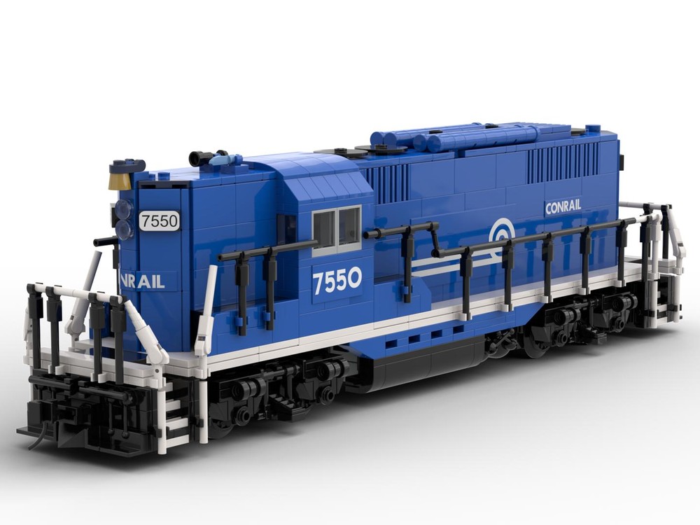 LEGO MOC Conrail GP9 by Yellow.LXF | Rebrickable - Build with LEGO