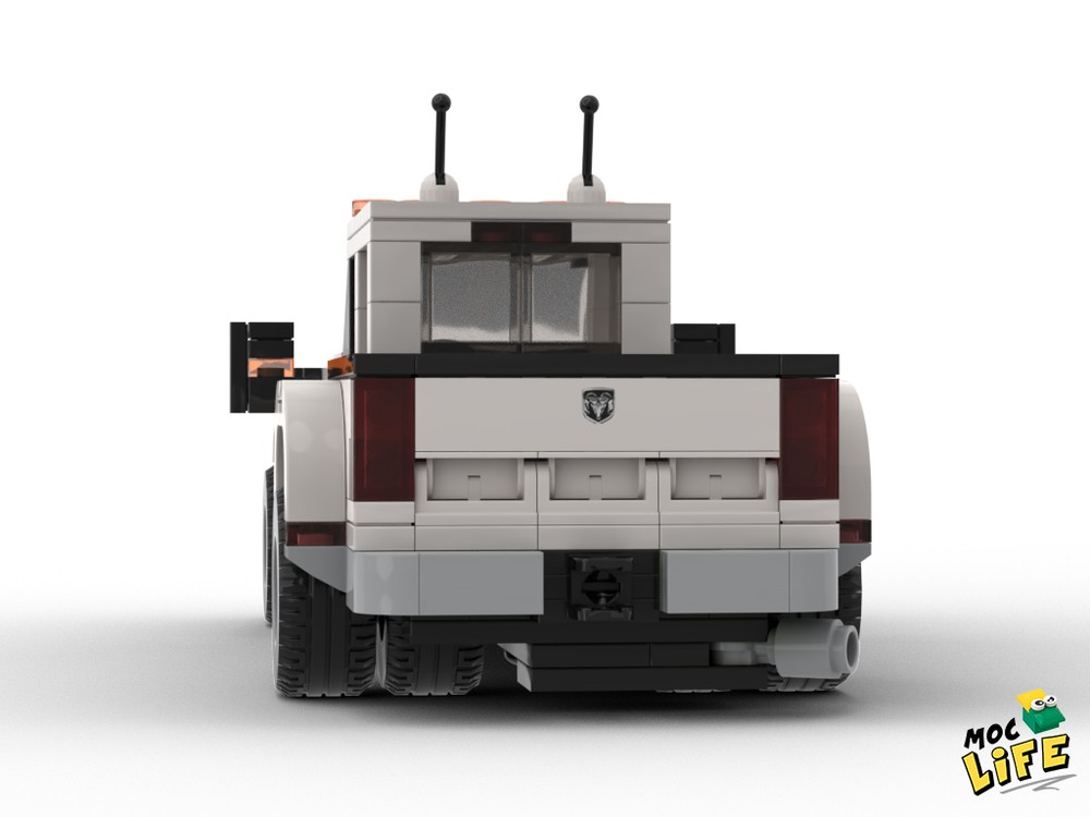 LEGO MOC Ram 3500 quad cab dually by MocLife | Rebrickable - Build with ...