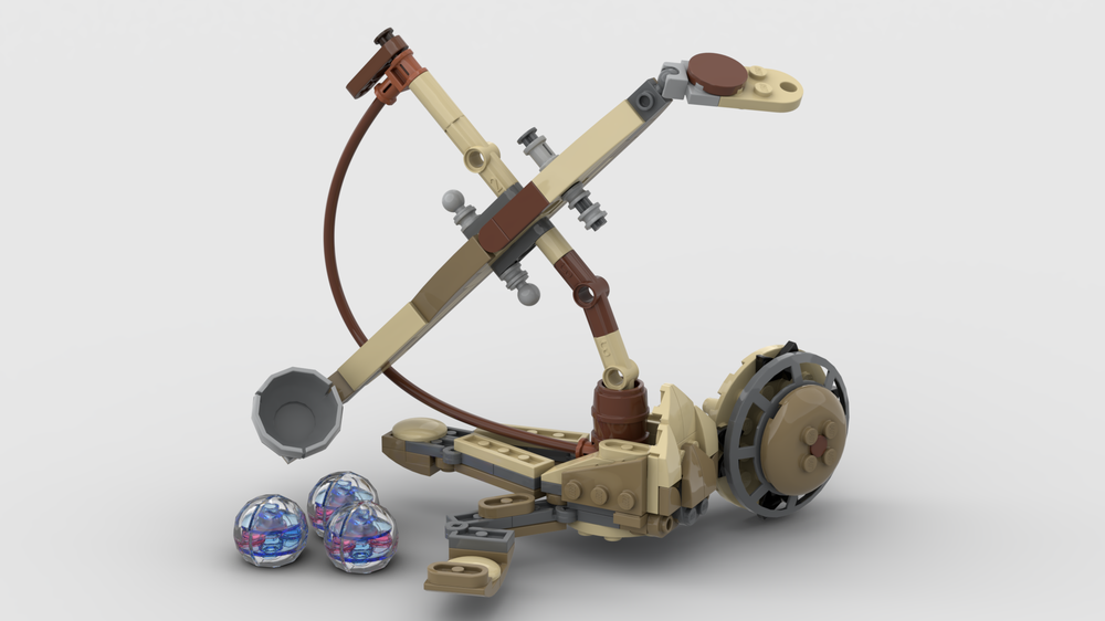 LEGO MOC Gungan Grand Army Catapult by BigJudge | Rebrickable - Build ...