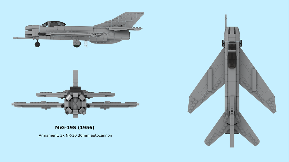 Lego Moc Mig 19s By Eattoaster Rebrickable Build With Lego