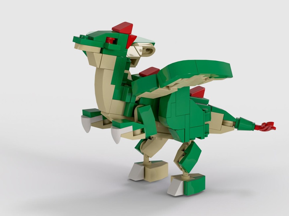 LEGO MOC Dragon by Max Subtle Creations | Rebrickable - Build with LEGO