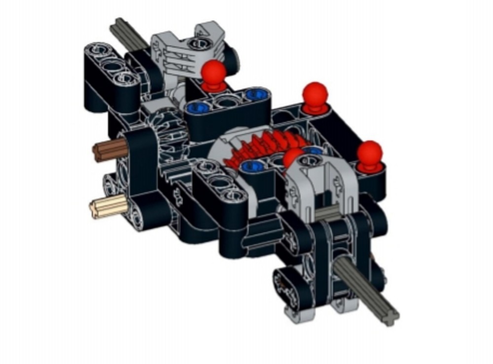 LEGO MOC Front axle by Chilyyy | Rebrickable - Build with LEGO