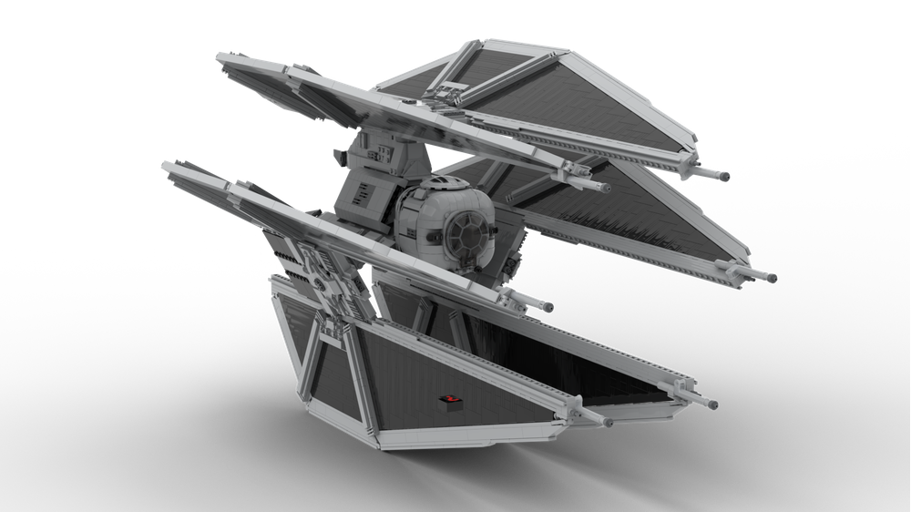 LEGO MOC SW LARGE BUNDLE Imperial TIE Defender,Advanced,Outlander ...