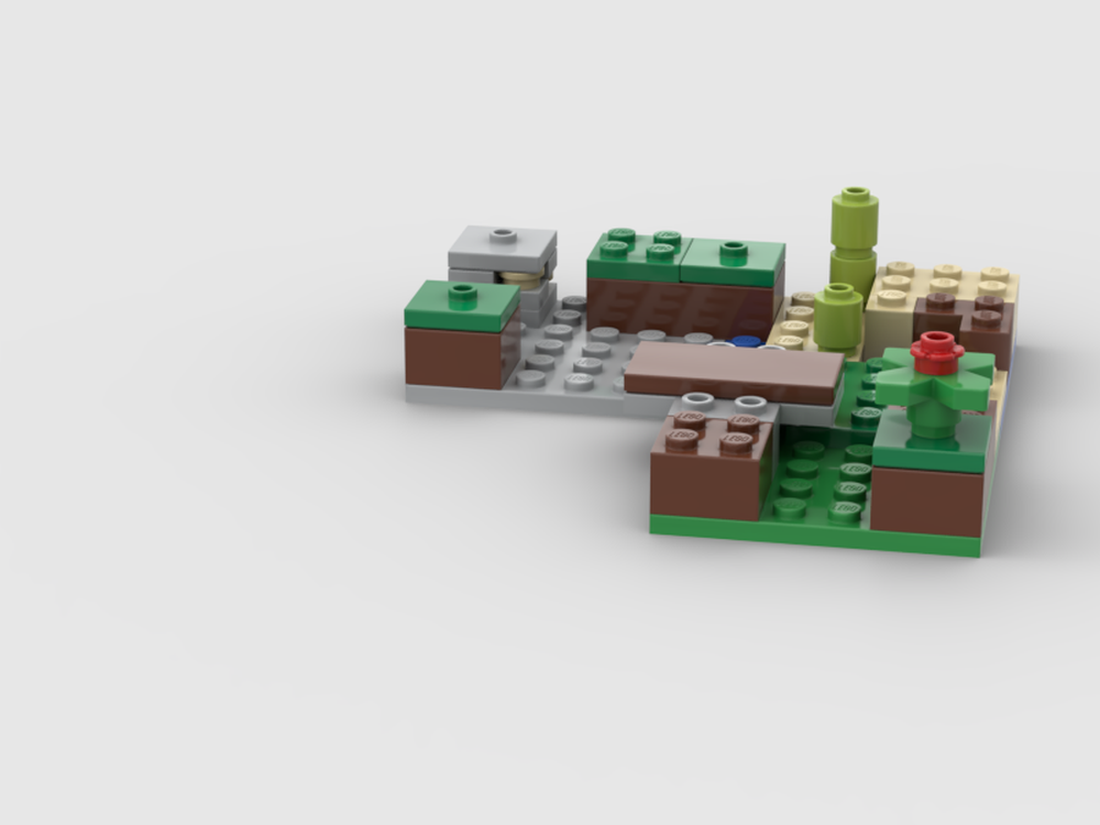 LEGO MOC minecraft world by pan klocek | Rebrickable - Build with LEGO