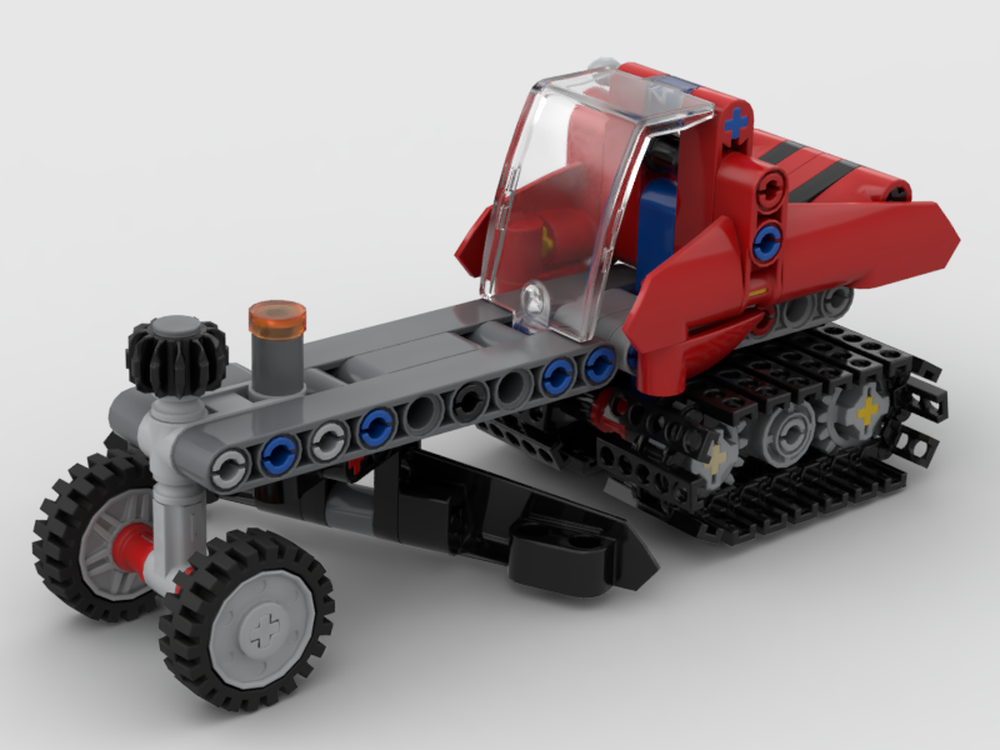 LEGO MOC 42148 Road Grader by artemisovsky | Rebrickable - Build with LEGO
