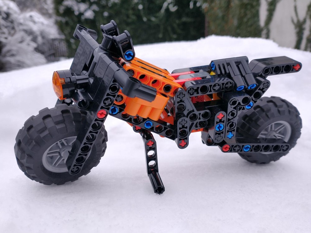 LEGO MOC Off-road motorcycle by marians | Rebrickable - Build with LEGO