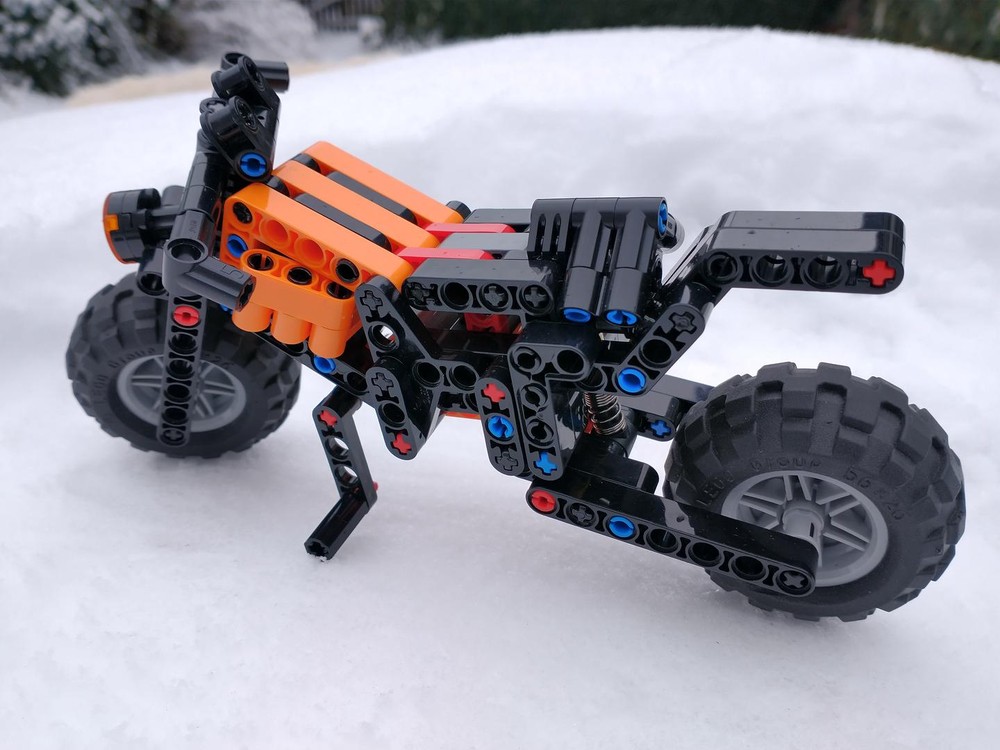 Lego Moc Off Road Motorcycle By Marians Rebrickable Build With Lego