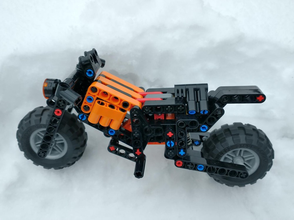 Lego Moc Off Road Motorcycle By Marians Rebrickable Build With Lego