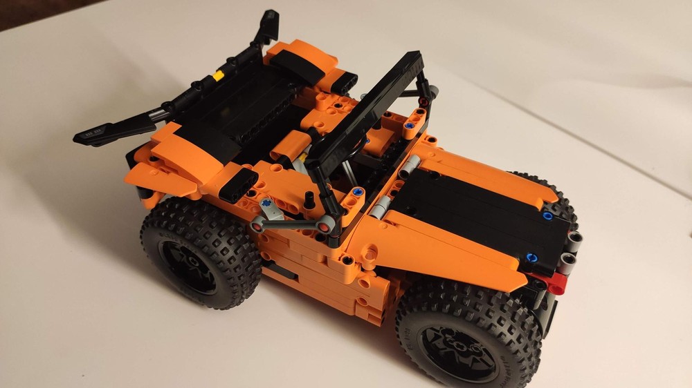 LEGO MOC Alternative Mini Jeep (42126) by Fr33z | Rebrickable - Build ...