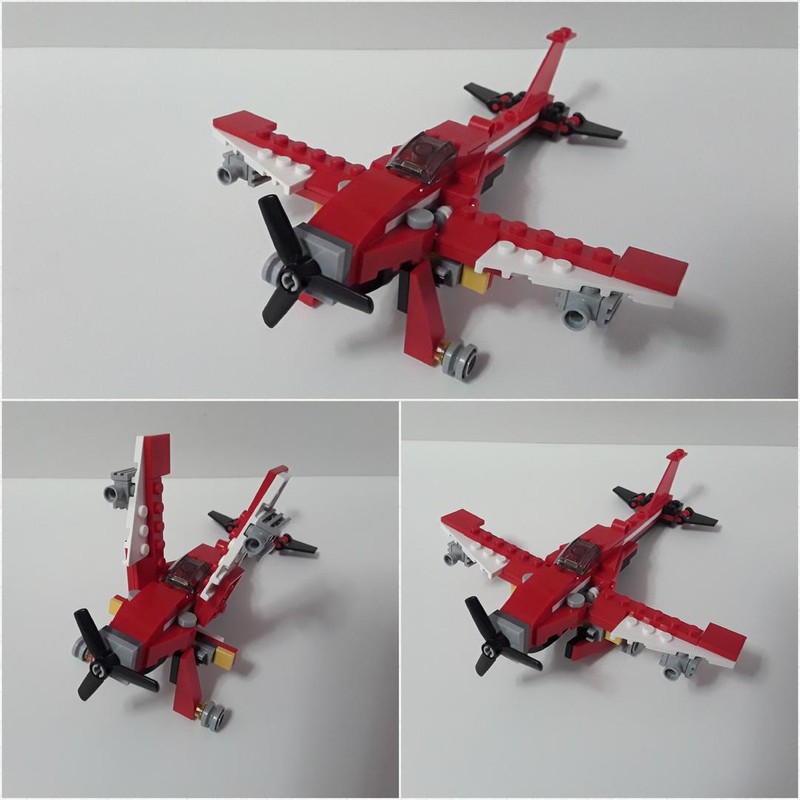 Lego Moc 31057 Foldingplane By Legoori Rebrickable Build With Lego