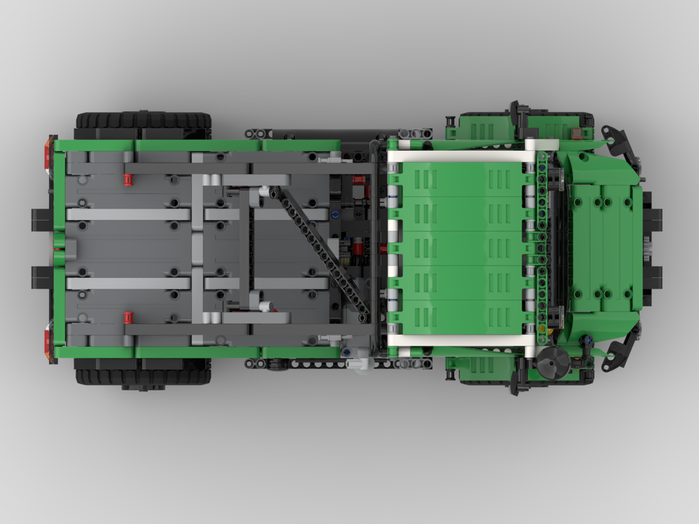 Lego Moc Unimog U400 Rc Trial Truck Lego Technic Moc Difflock By