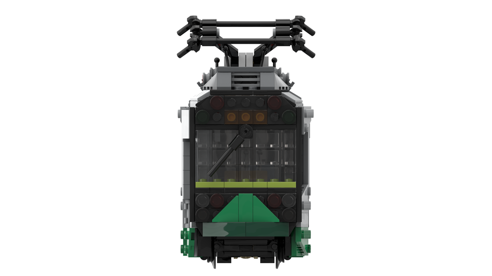 LEGO MOC MBTA Green Line Tram by cmorg4 | Rebrickable - Build with LEGO