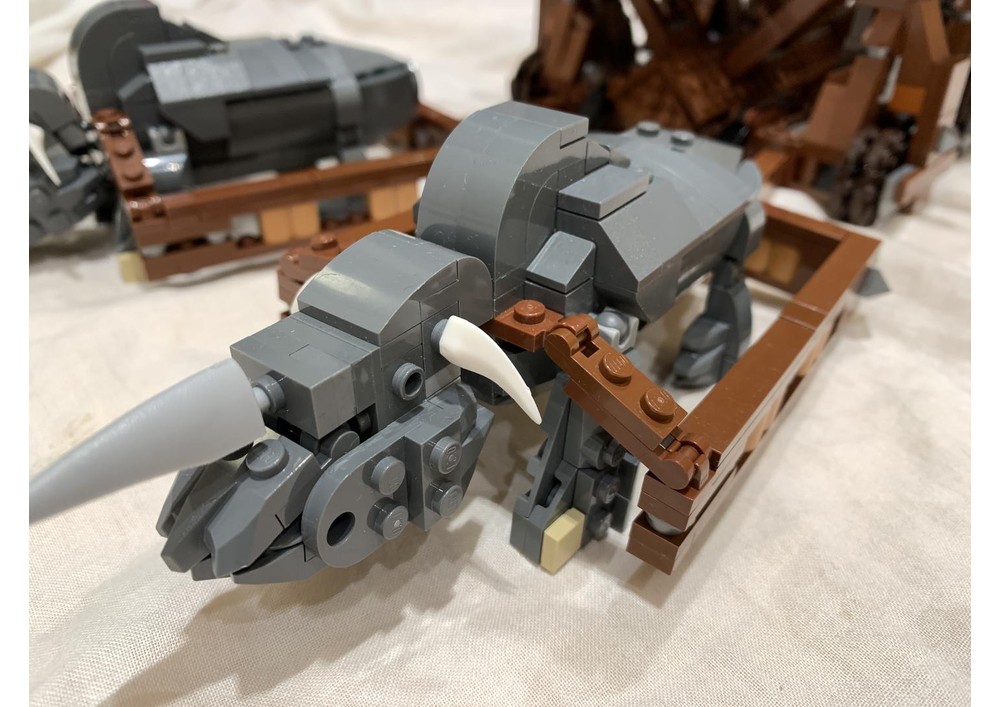 Lego Moc Battering Ram Grond By Daggerr Rebrickable Build With Lego