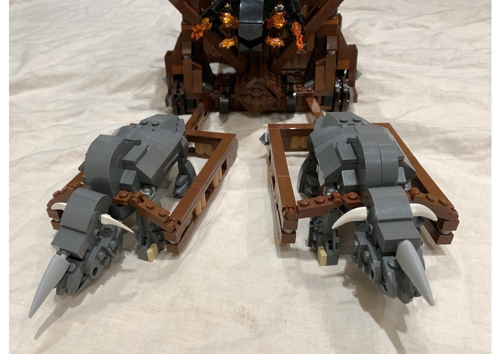 Lego Moc Battering Ram Grond By Daggerr Rebrickable Build With Lego