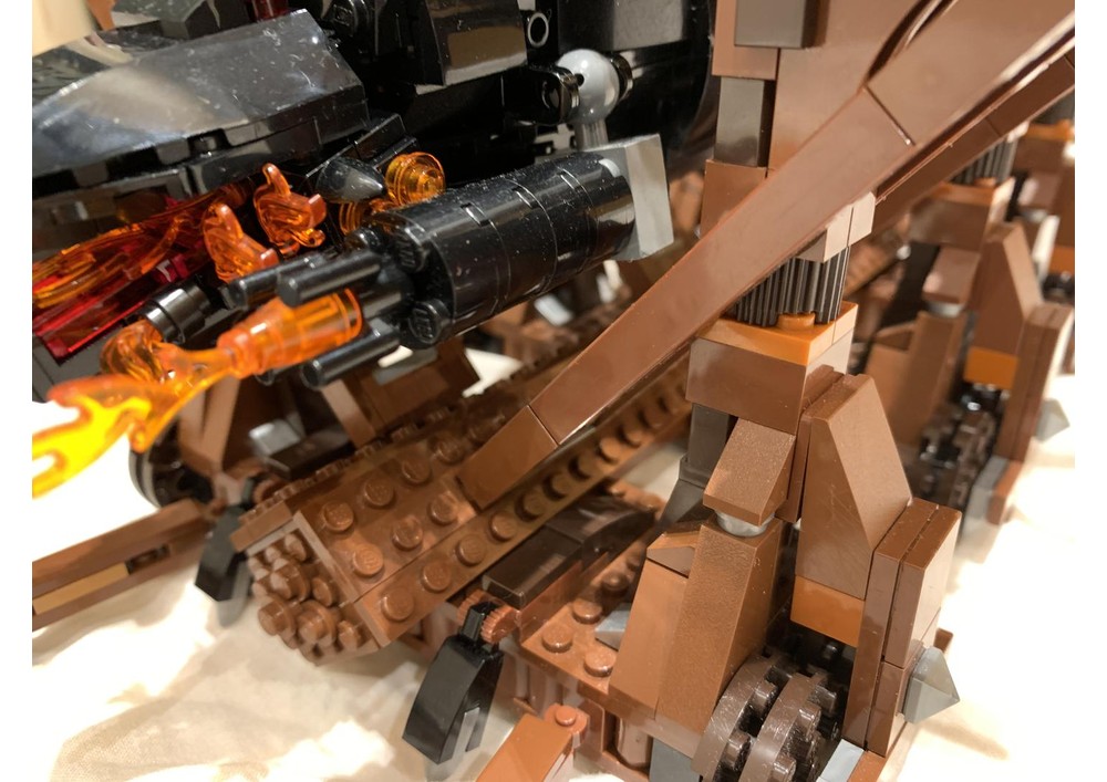 Lego Moc Battering Ram Grond By Daggerr Rebrickable Build With Lego