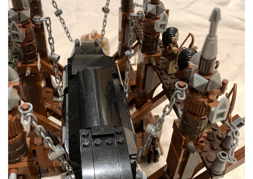 Lego Moc Battering Ram Grond By Daggerr Rebrickable Build With Lego