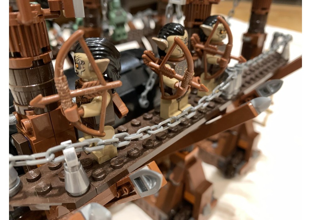 Lego Moc Battering Ram Grond By Daggerr Rebrickable Build With Lego