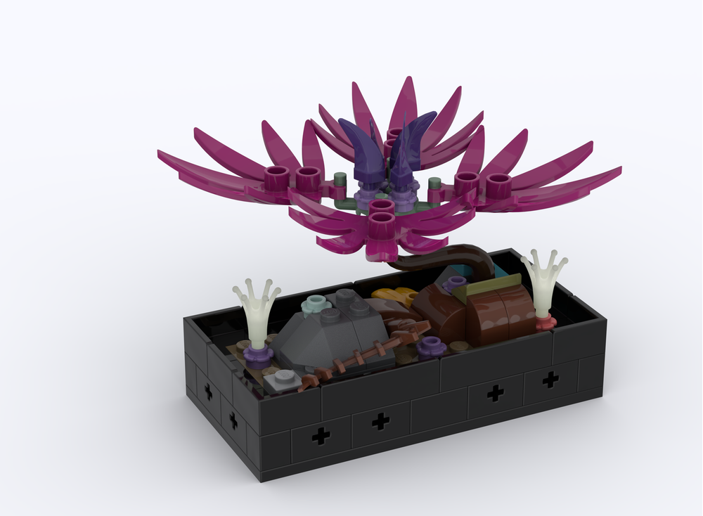 Lego Moc Pandora Botanical Collection By Revilor Rebrickable Build
