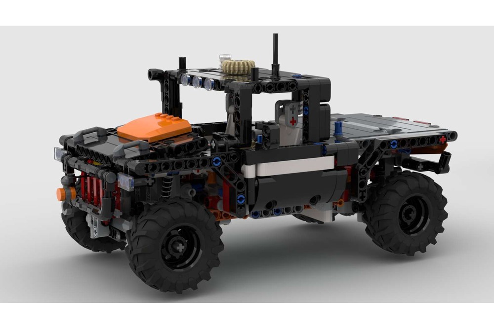 LEGO MOC 42139 Hummer by thirdwigg | Rebrickable - Build with LEGO