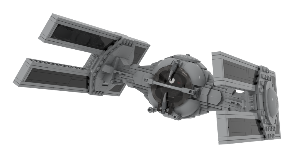 LEGO MOC TIE Droid/ TIE/D Starfighter by Deskchair | Rebrickable ...