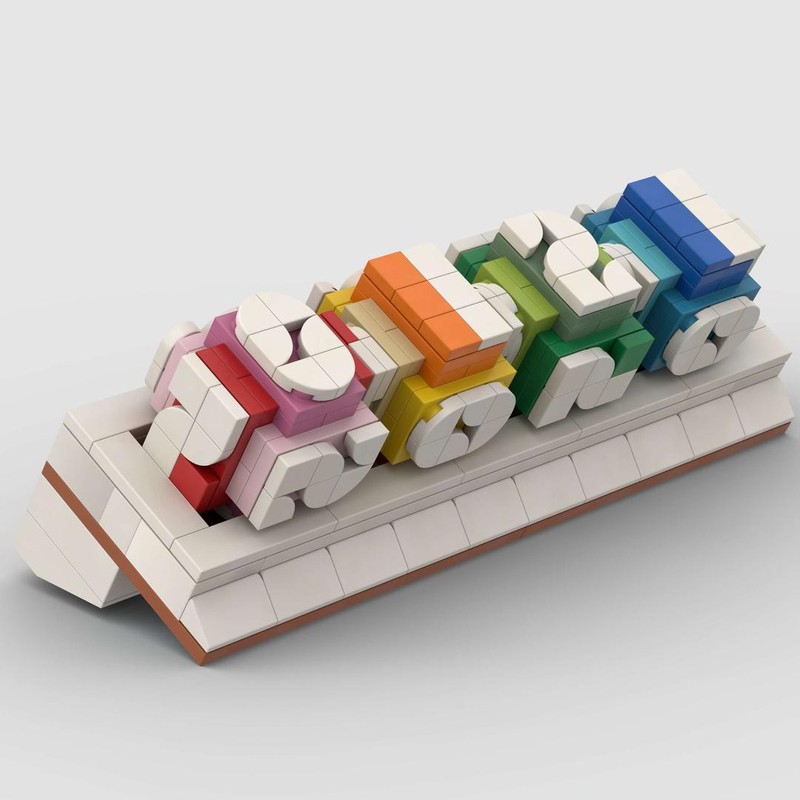 LEGO MOC Calendar 12 Colors with numbers 2x3 by uminuo | Rebrickable ...