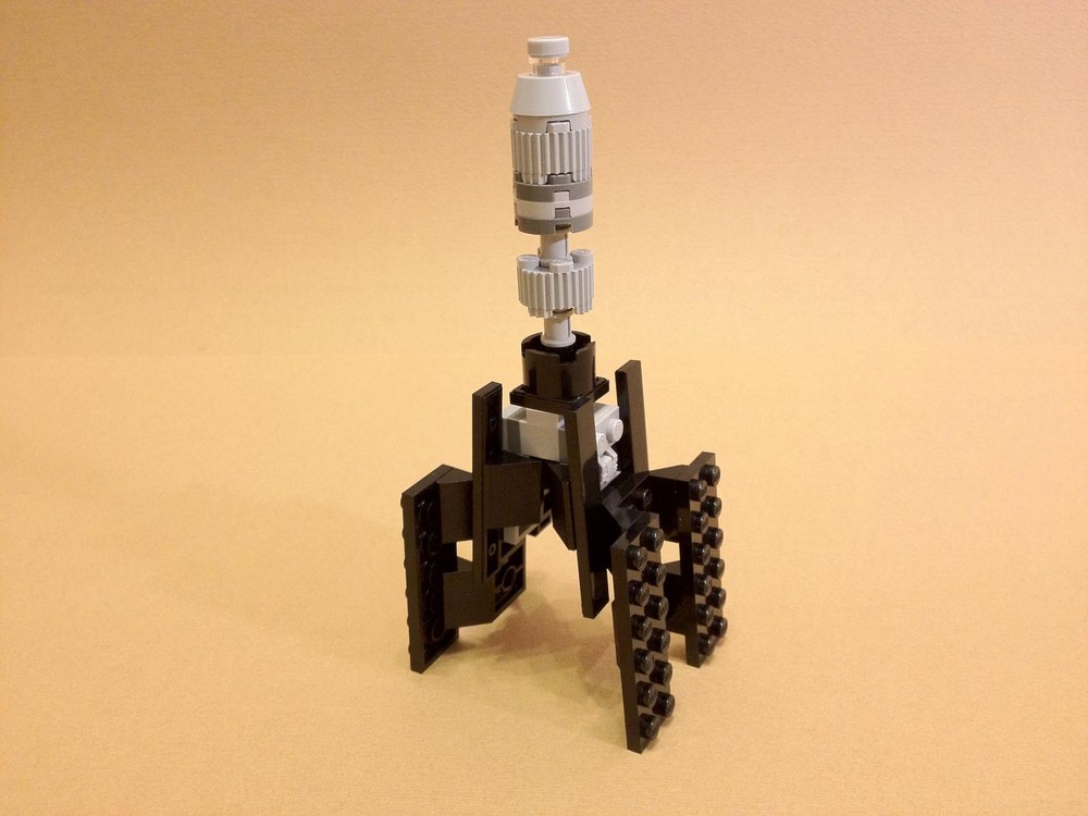 LEGO MOC Simplified Space Rocket by plastic.ati | Rebrickable - Build ...