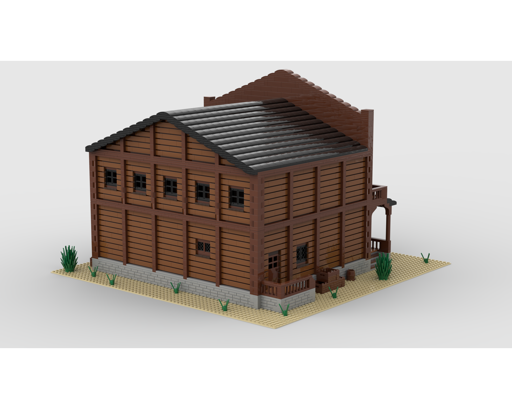 LEGO MOC Western - Wild West Saloon - MOC by Mimi68 | Rebrickable ...