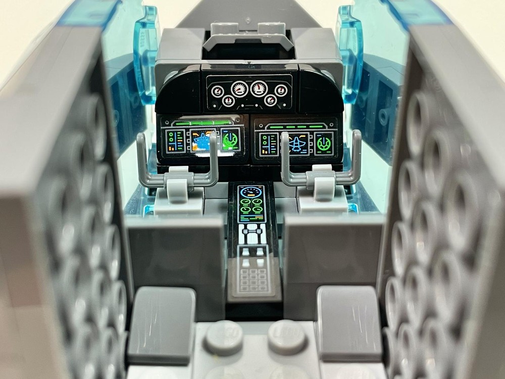 LEGO MOC The Avengers Quinjet Cockpit MOD by iron_foot | Rebrickable ...