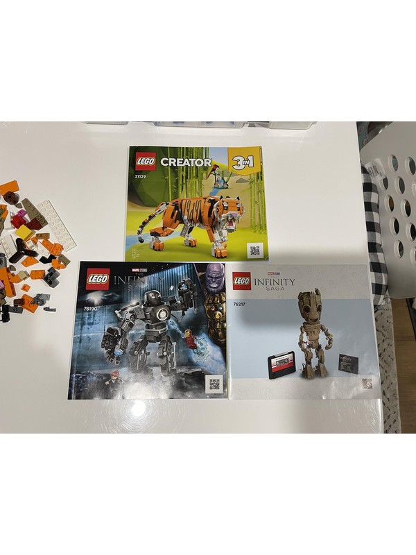 LEGO MOC Baby Rocket Racoon by Allouryuen | Rebrickable - Build with LEGO