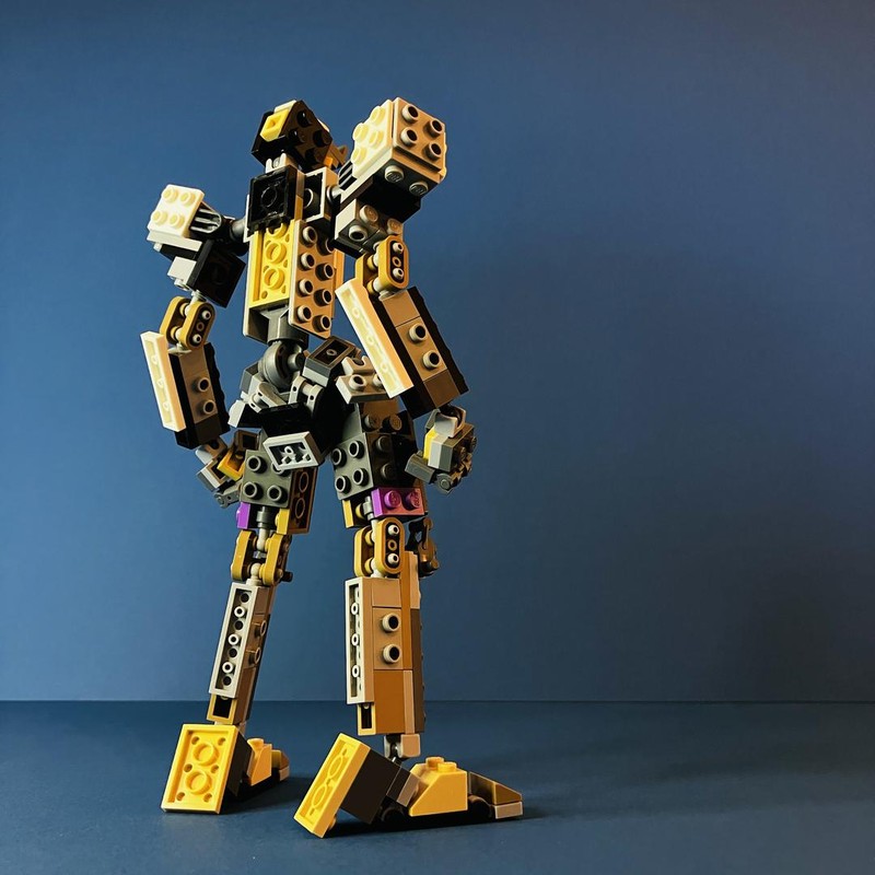LEGO MOC XMF-001 Super Posable Mecha Frame by TheLegoGuy31 ...