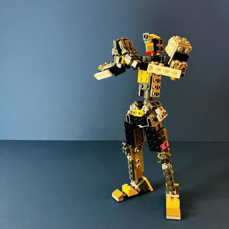 LEGO MOC XMF-001 Super Posable Mecha Frame by TheLegoGuy31 ...