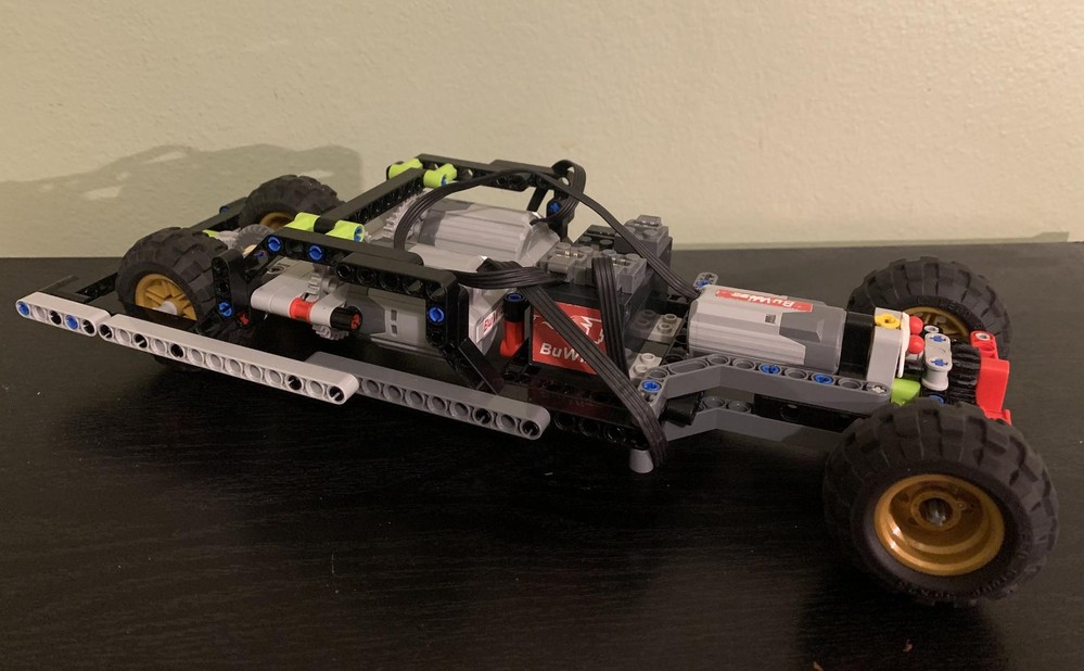 LEGO MOC Fast Technic RC Car V5 (Dual XL Motors) by ...