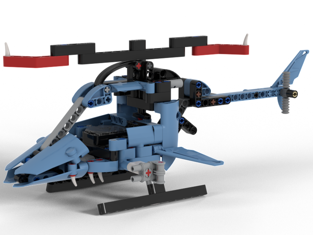 LEGO MOC 42134 Alternative Model helicopter By RedHotRod