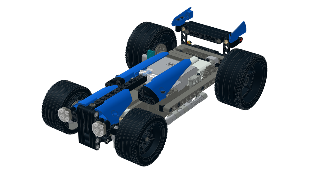 LEGO MOC Powered Up Super Racer by Luis Maldonado | Rebrickable - Build ...